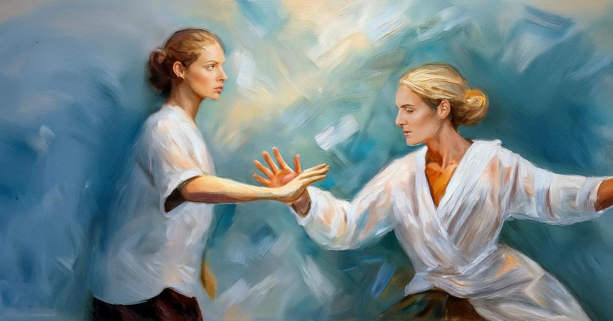 Push Hands in Virginia – Tai Chi Moves